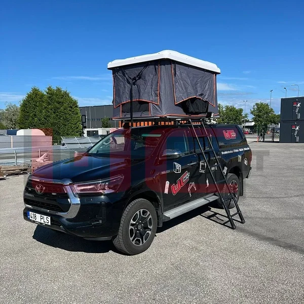 Auto katusetelk 210 x 130cm, valge-hall